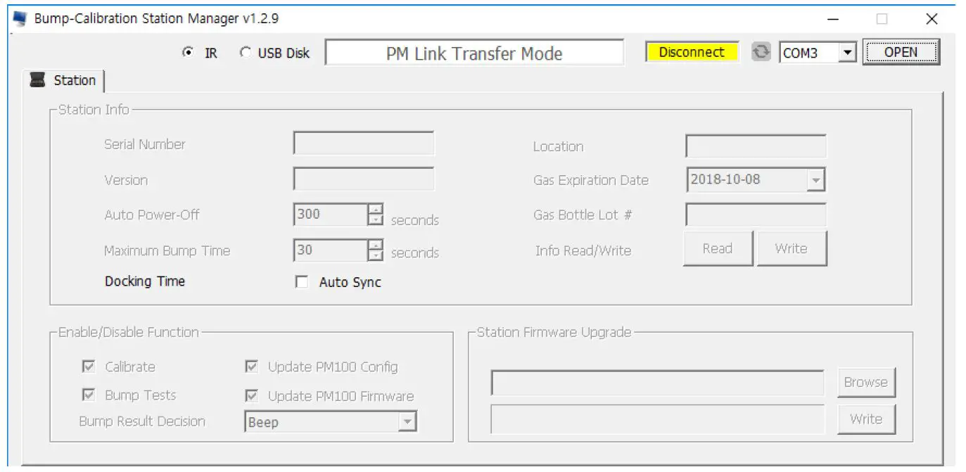 WatchGas QGM Multi Bump and Docking Station User Manual