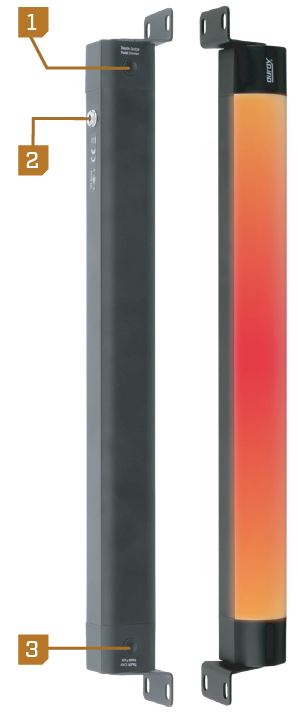 auray RM-MCLED Multicolor LED Rack Light Owner's Manual