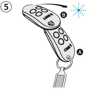 CAME TOP44FGN Four Button Fixed Code Instruction Manual