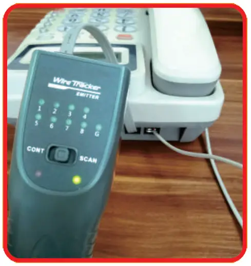 VisionNet RJ45 Wire Tracker Instruction Manual