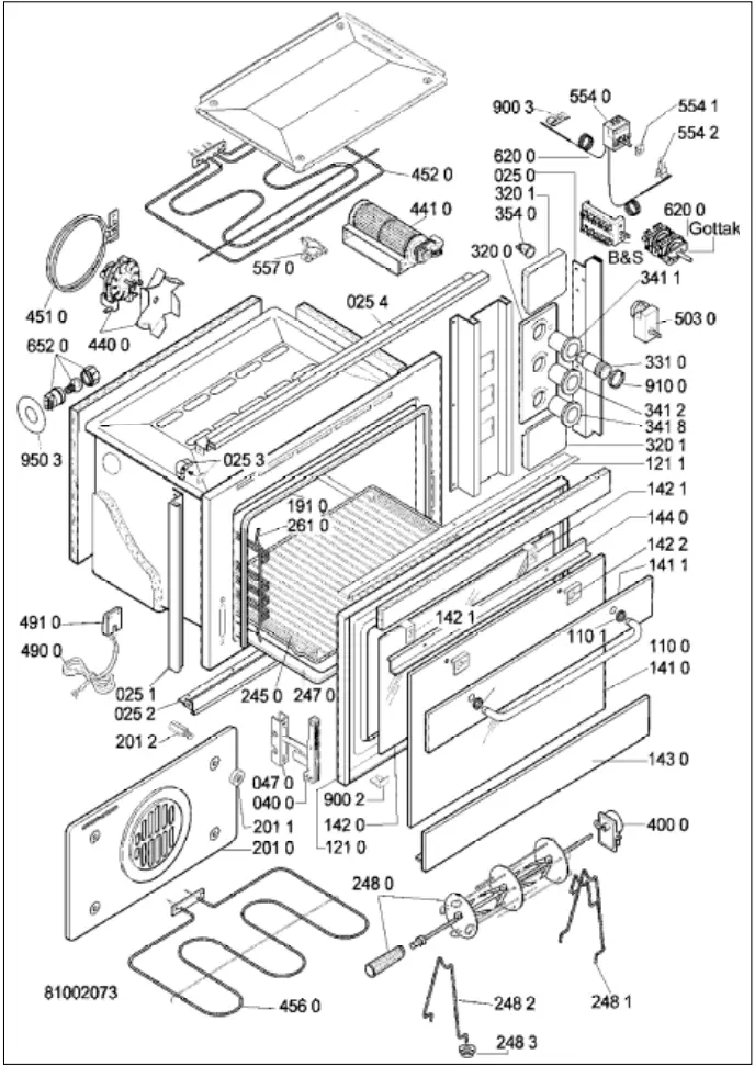Whirlpool 6AKG637 Under Bench Oven Owner's Manual