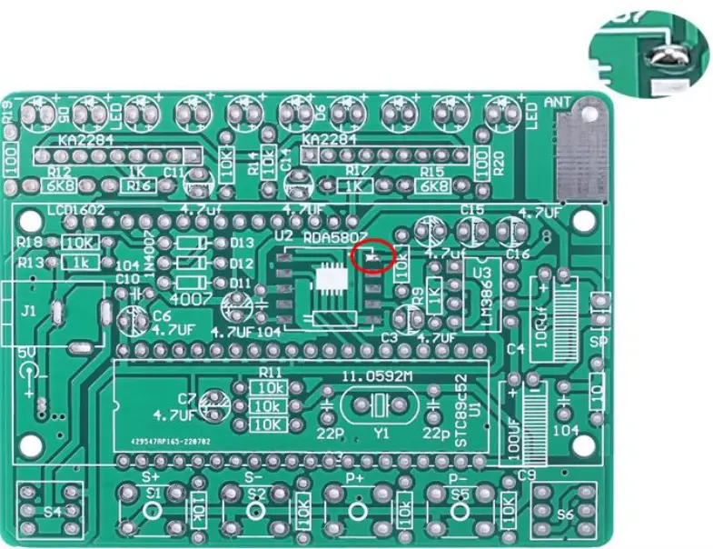 ICSTATION RDA5807 FM Radio Kit User Manual