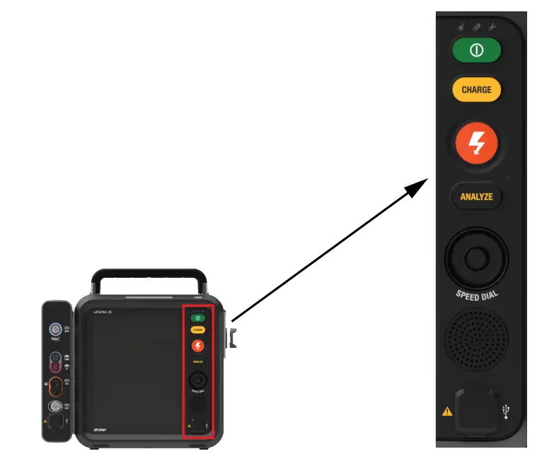 stryker LIFEPAK 35 Nonitor Defibrillator Instruction Manual